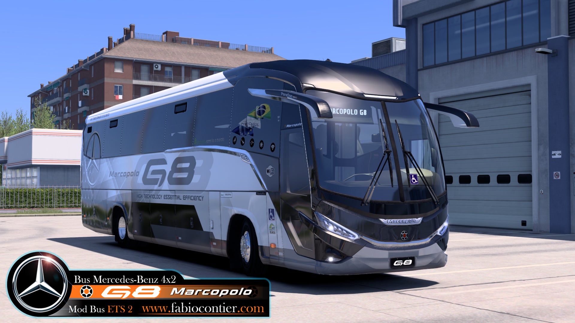 ETS2 Mod Bus G8 4x2 Mercedes-Benz Executive – Loja Fabio Contier ETS2 e ATS